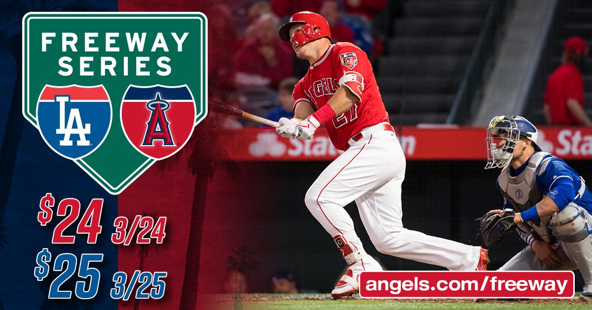 Clip Art Angels Dodgers Freeway Series