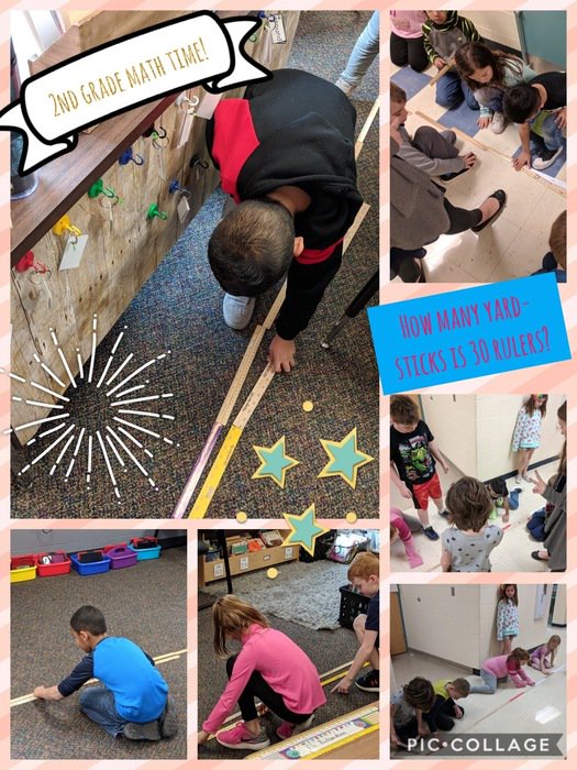 Pate Early Childhood on Twitter: "2nd Grade is using rulers and ...