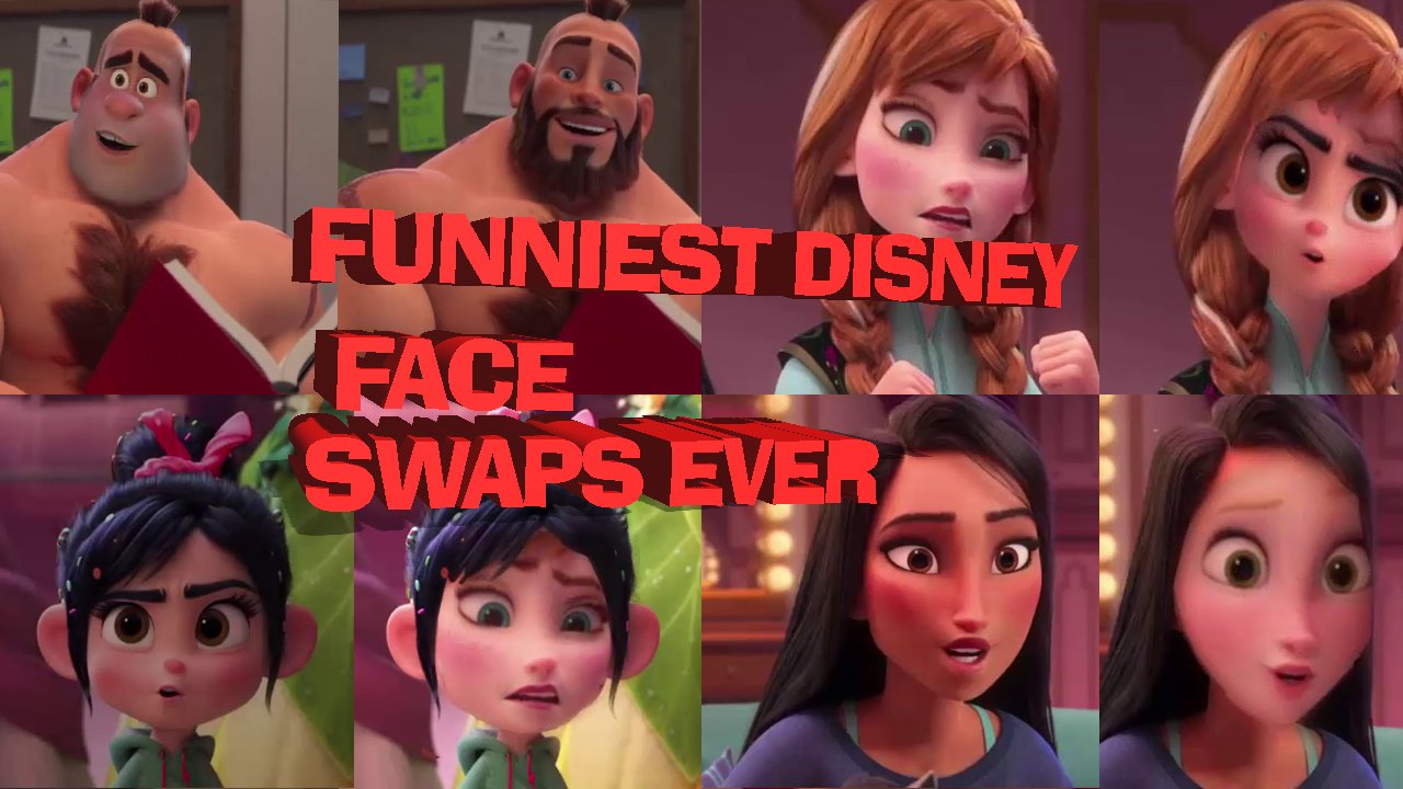 Hilarious Disney Face Swaps