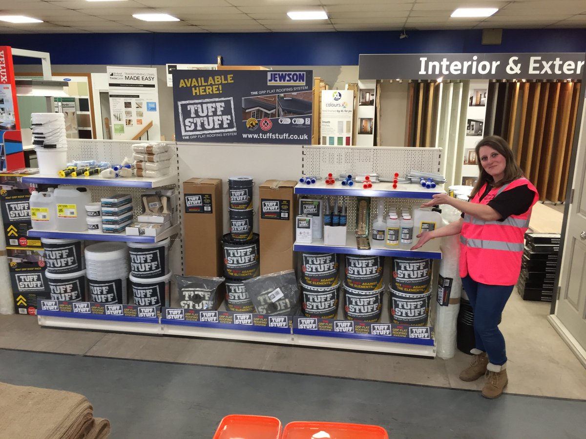 TuffStuff® Heavy Duty GRP Waterproof Flat Roofing System