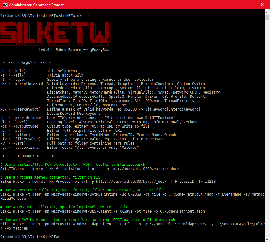 b33f | 🇺🇦 on Twitter: "SilkETW is now available ️🧐💡! Check out my short introduction post here ...