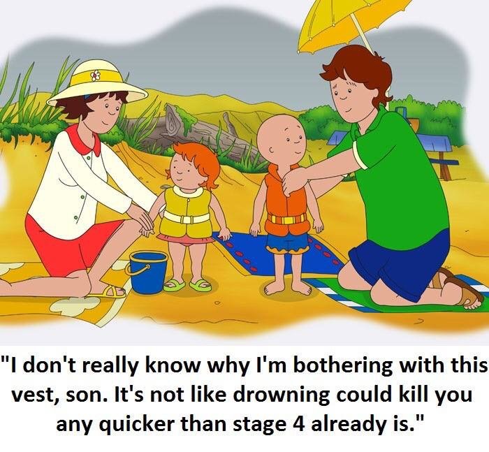 Caillou Cancer Meme