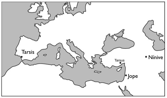 Mapa De Nínive Y Tarsis