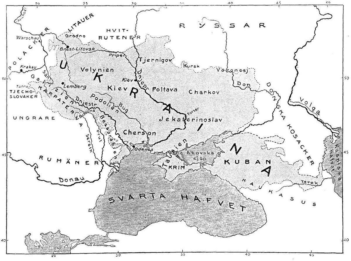 History speaks... Italian map from 1641 where Ukraine is labelled as ...