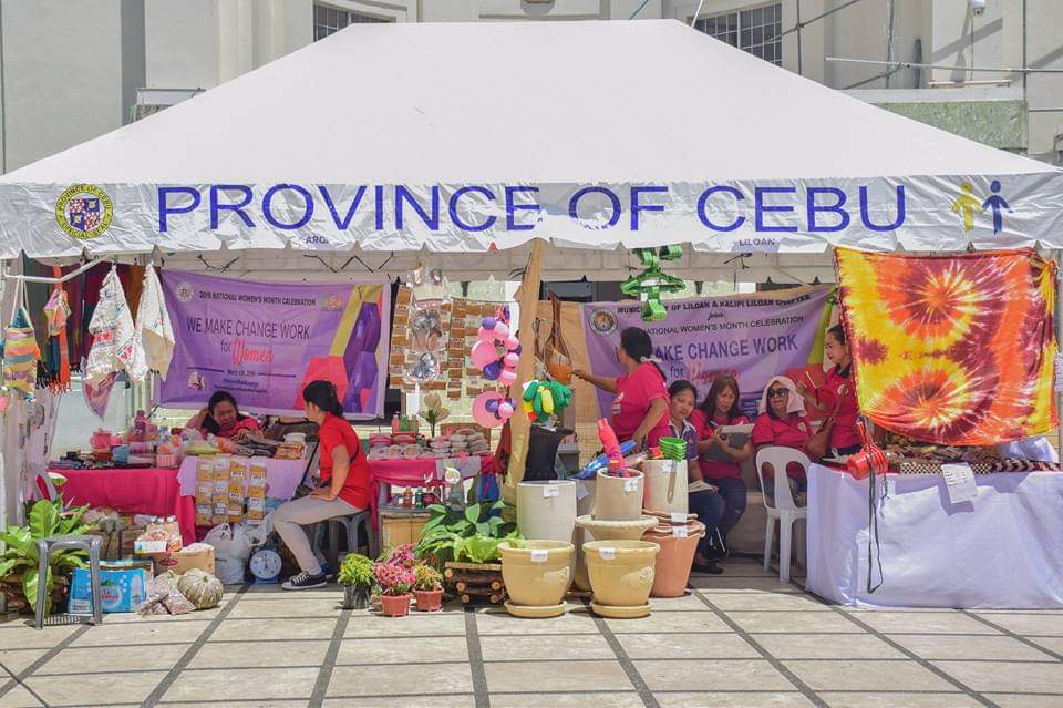 LOOK: Sixteen local government units in Cebu put up booths at the Cebu ...