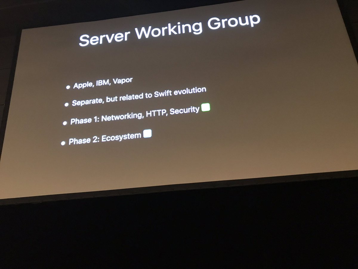 Swift Server Update #tryswiftconf (2ページ目) - Togetter