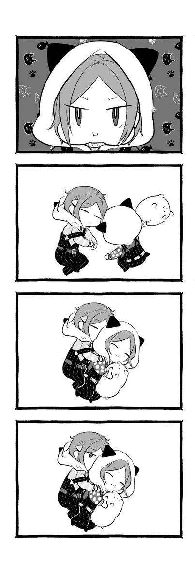 「ワンドロ『猫』 20分くらいオーバー #2wink_1hour 」やまみち🐣の漫画