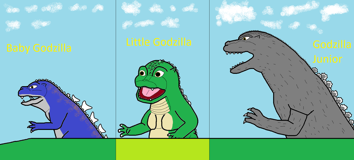 Godzilla Jr Cute