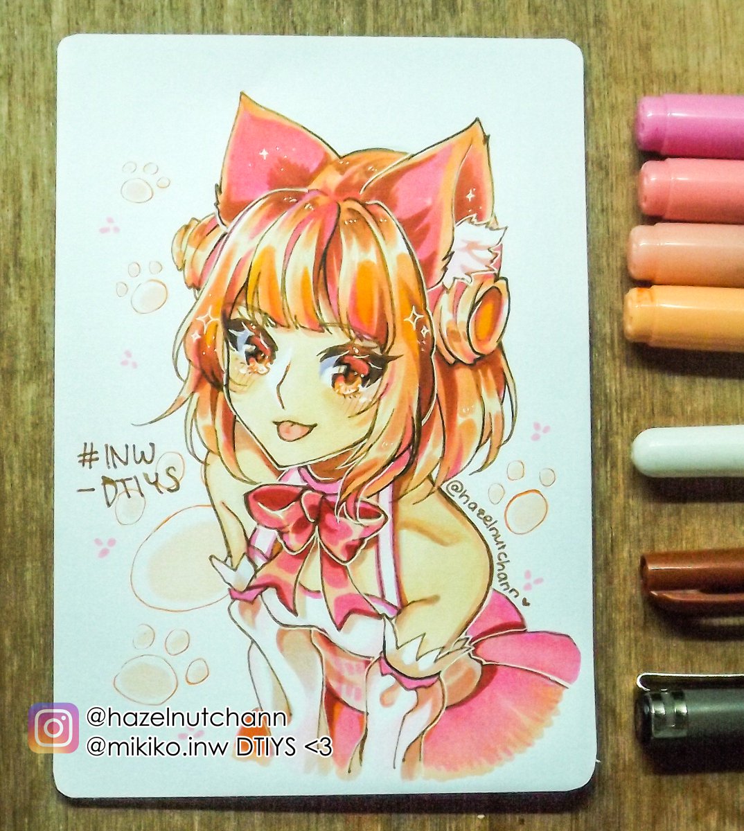 「My take on Mikiko.inw's "draw this in yo」|Hazel🌻のイラスト