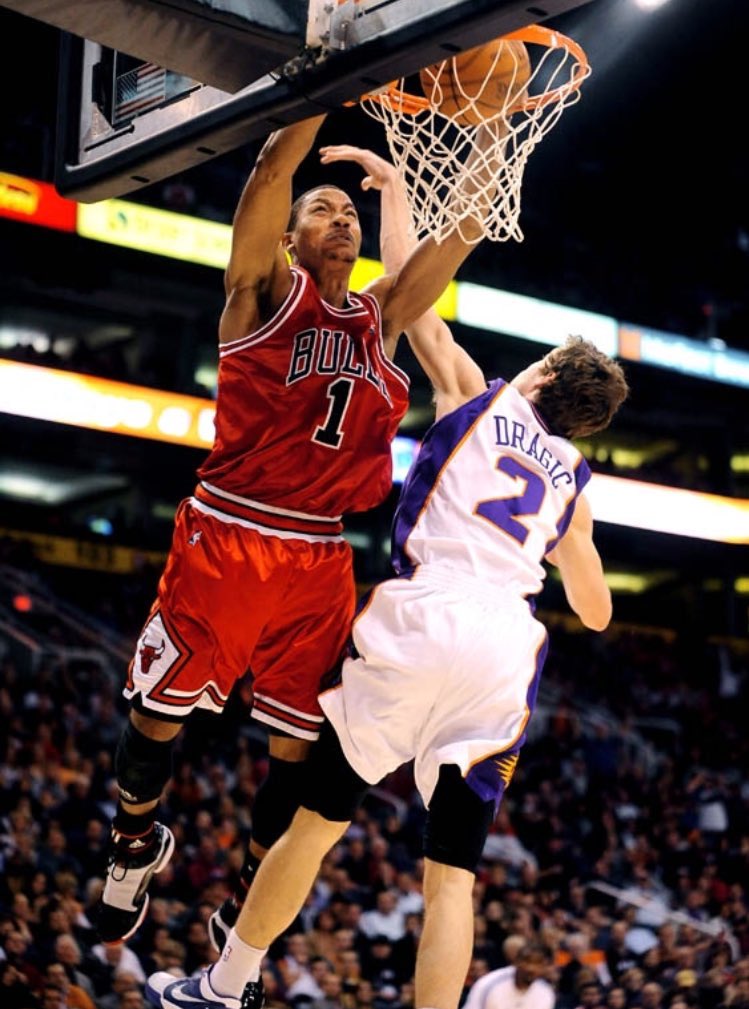 Derrick Rose Poster Dunk