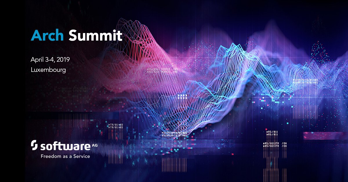 Software AG on Twitter: "Come & meet us at Arch Summit 2019 in Luxembourg, 3-4th April ...