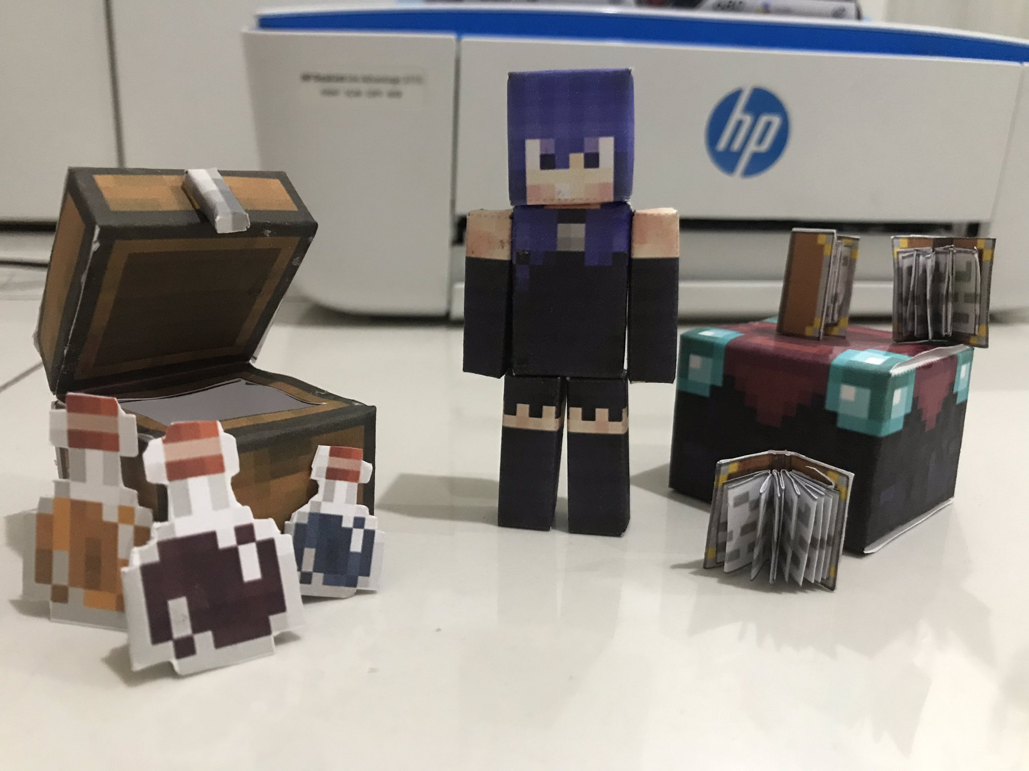 Minecraft Papercraft Wither