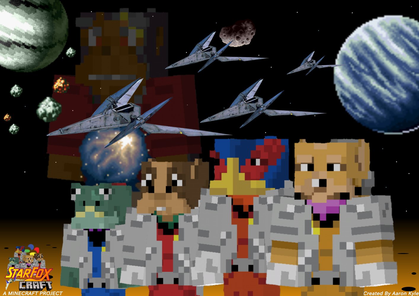 Star Fox 64 Planets