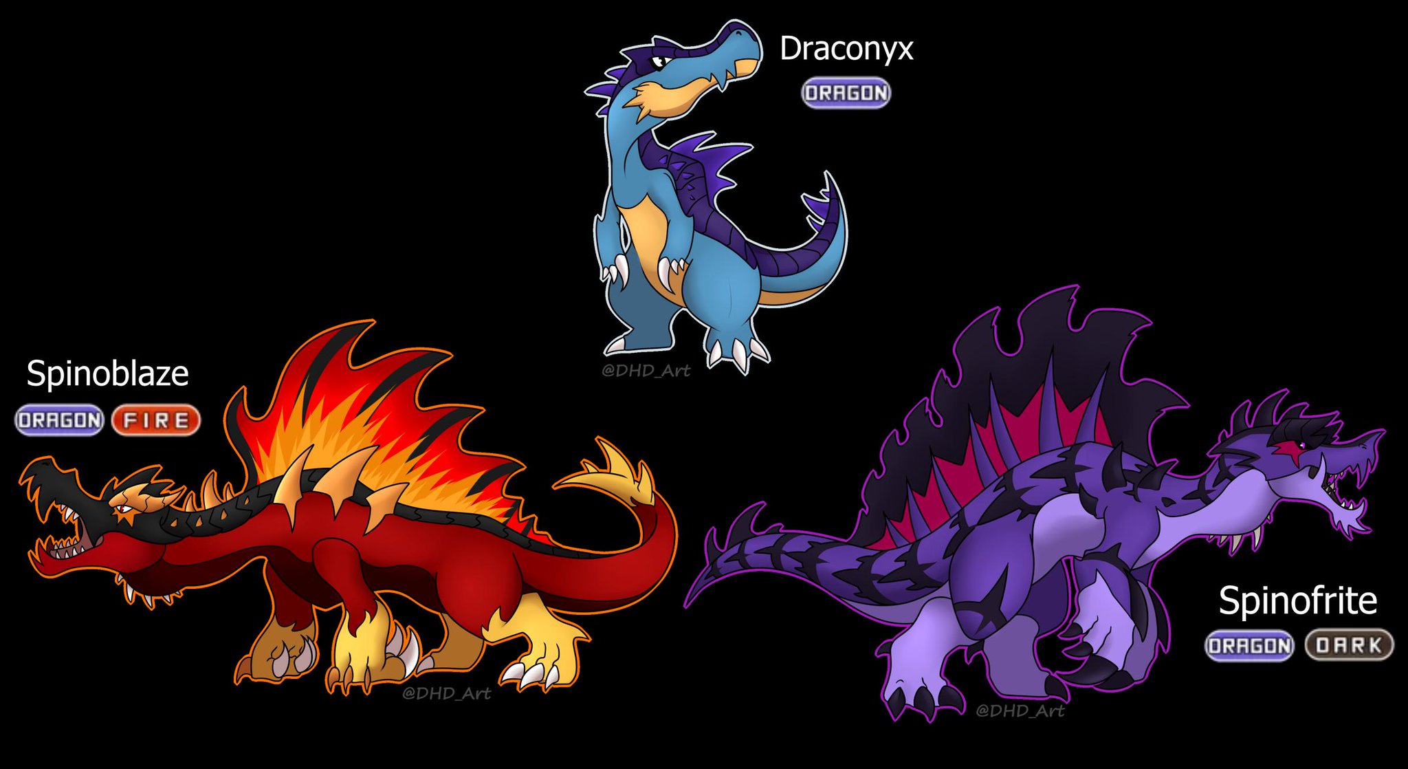 Pokemon Dragon Type Fire