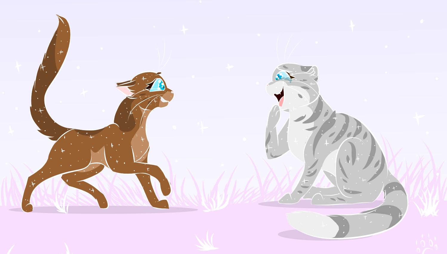 Warrior Cats Graystripe And Silverstream Kits