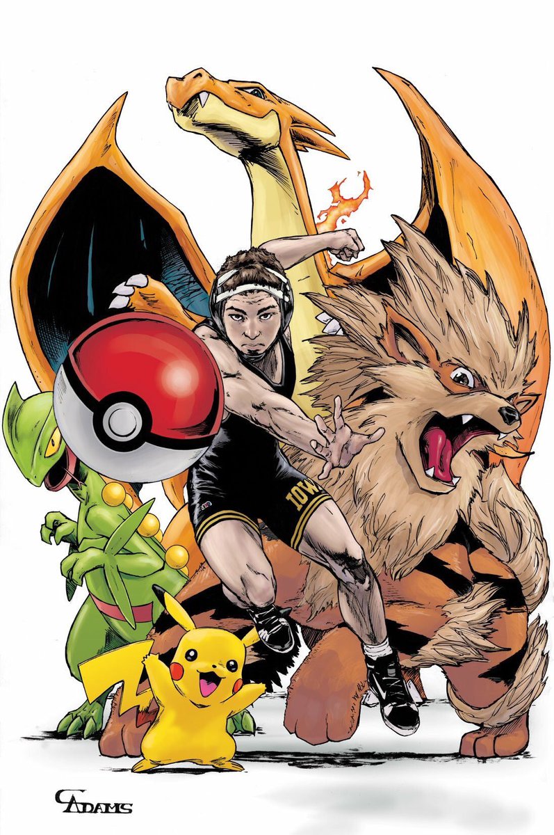 GOAT Pokemon fan wrestler visits Ian Malesiewski - College Wrestling ...