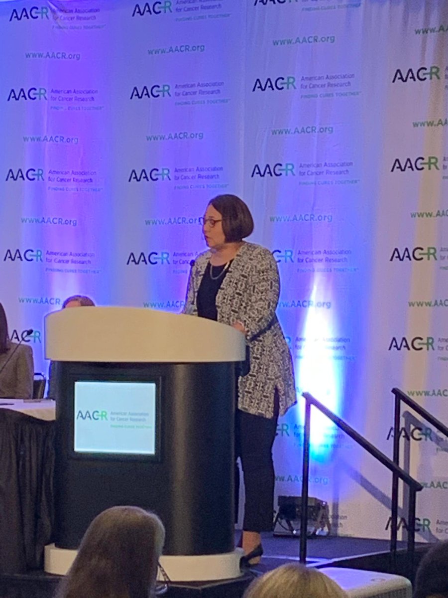 Our last presenter at today's press conference, is Lecia Sequist, MD ...