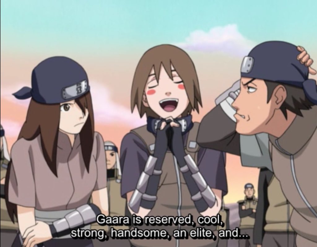 Gaara And Matsuri Kiss