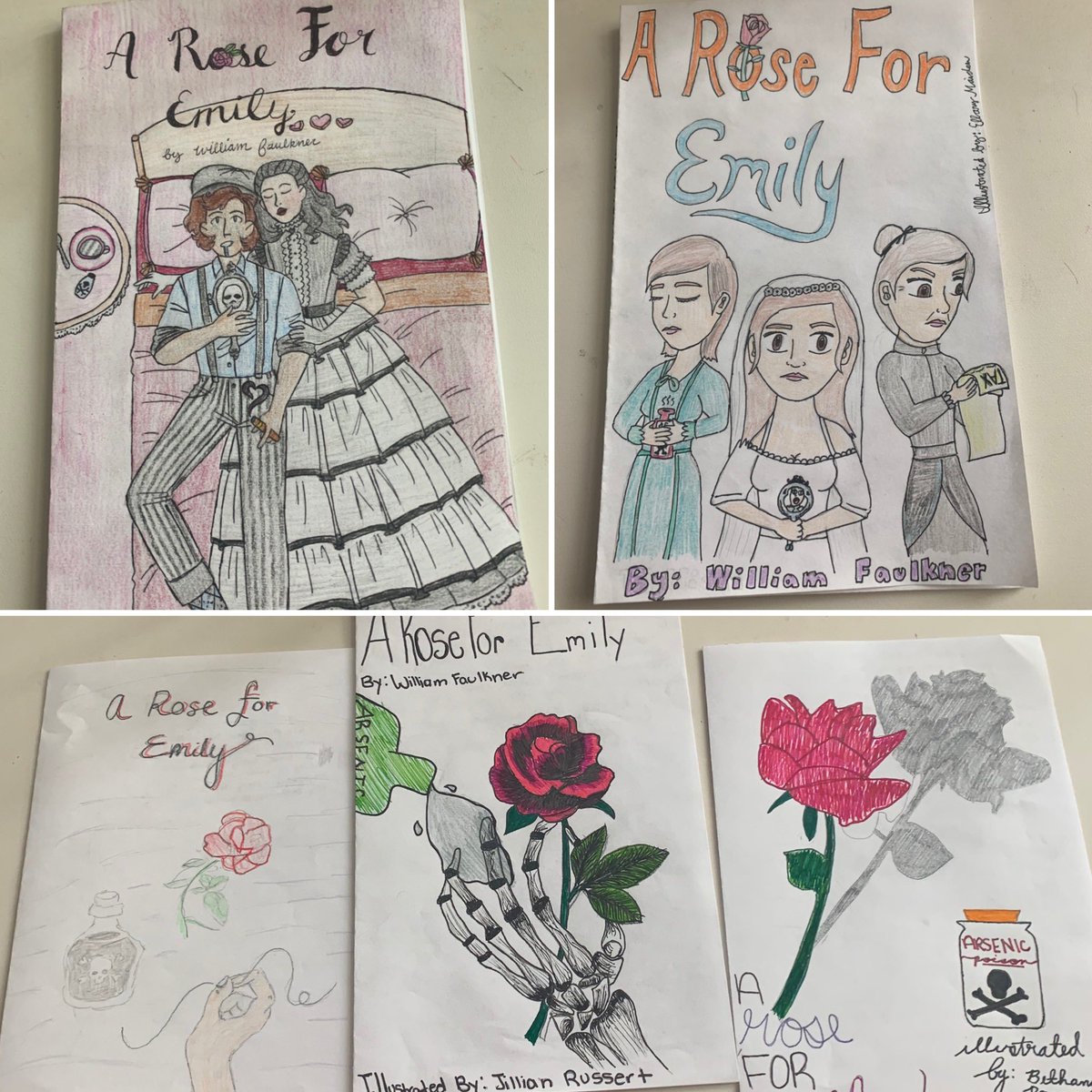 A Rose For Emily Book Cover