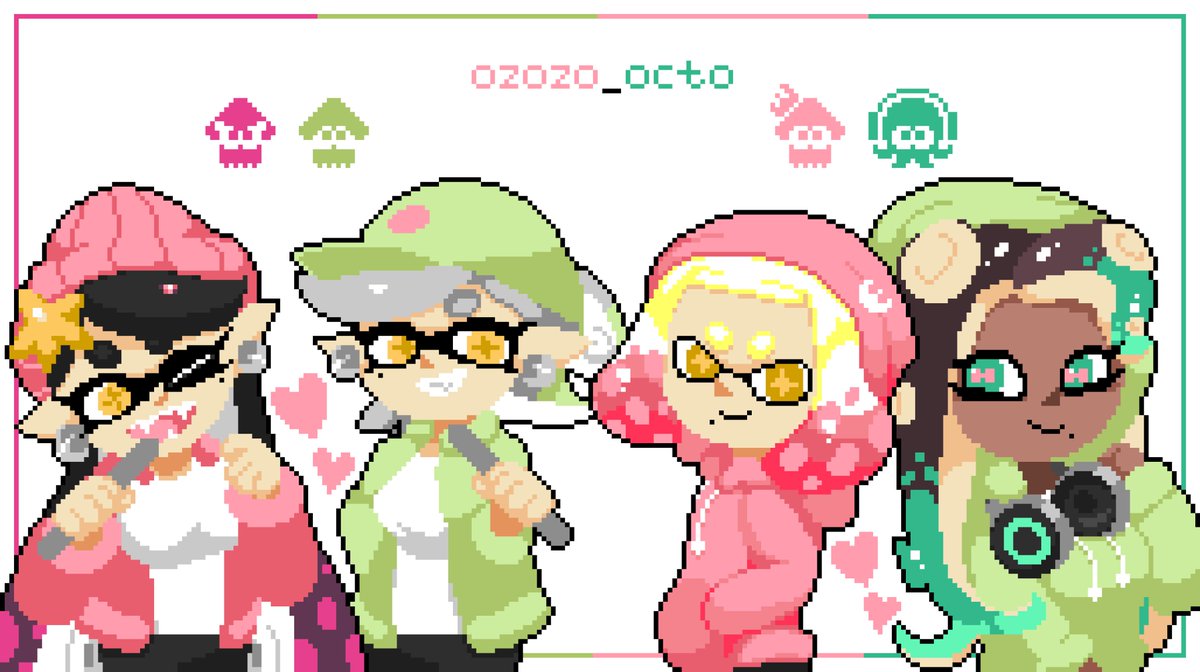 Callie And Marie Pixel Art Callie | Fantendo Game Ideas & More