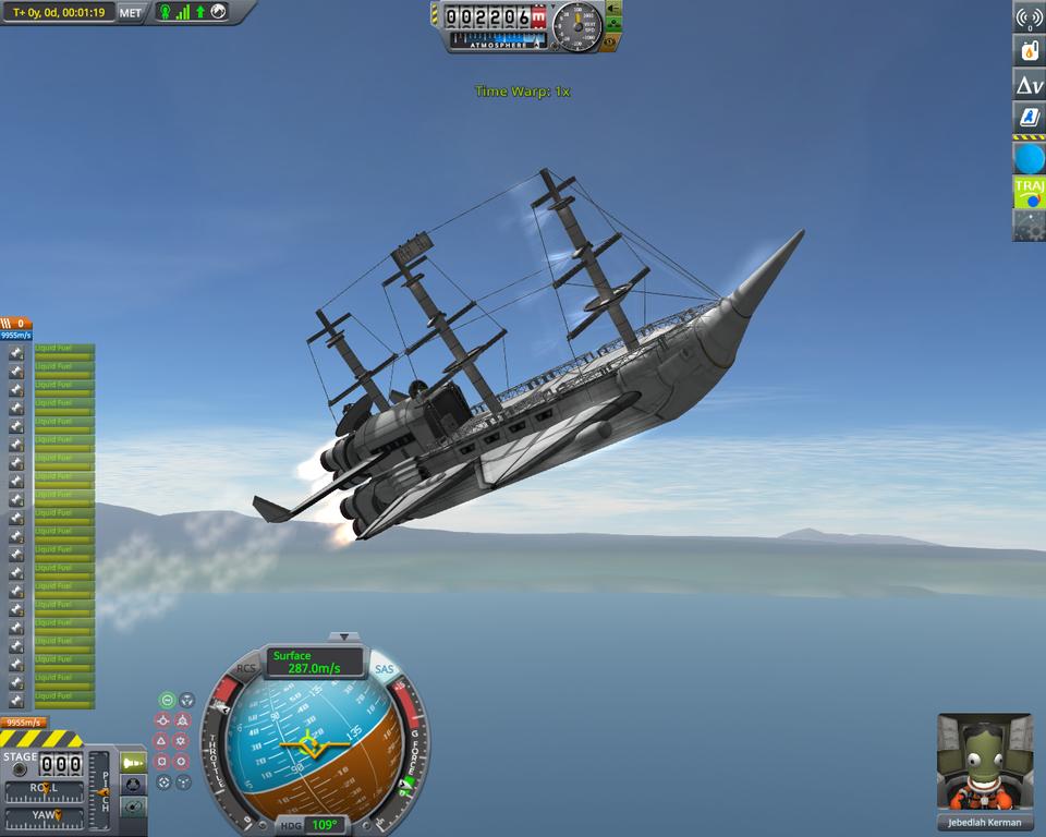 Kerbal Space Program Aircraft Carrier Mod