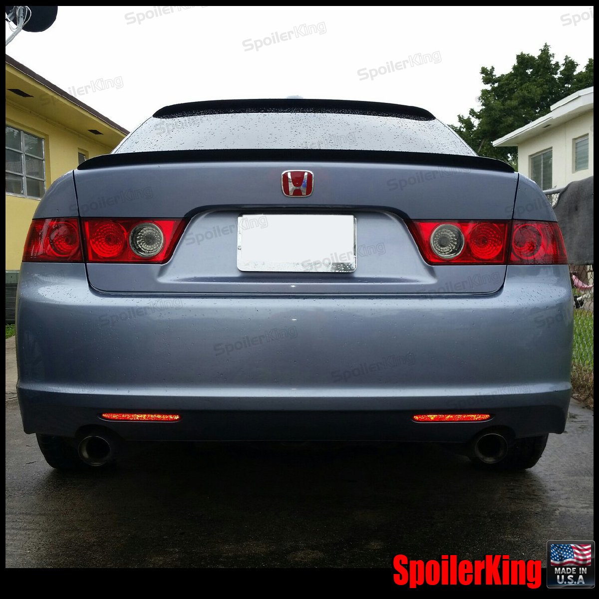 Parts & Accessories 284R/284L Acura TSX 2004-2008 Rear Roof Spoiler ...