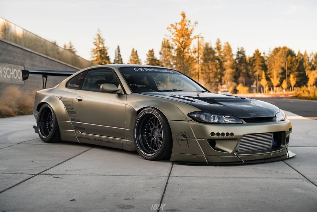 Stanced 240sx S15