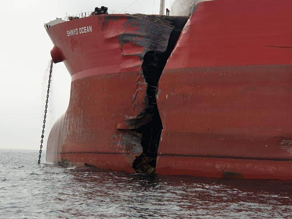 LNG carrier and VLCC collide at Fujairah - SAFETY4SEA