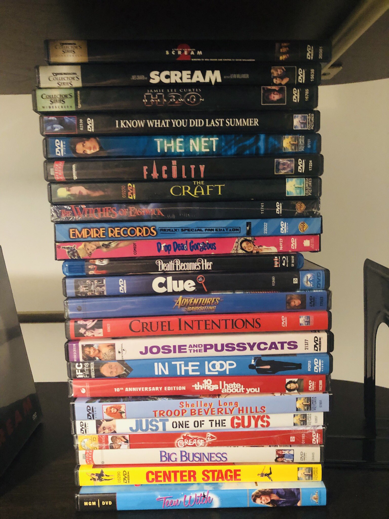 Pile Of Dvds