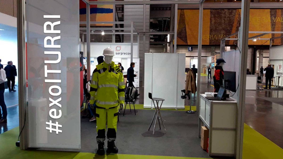 ITURRI on Twitter: "Todo listo en @Feria_Valencia para comenzar @feria_laboralia y mostrar en el ...