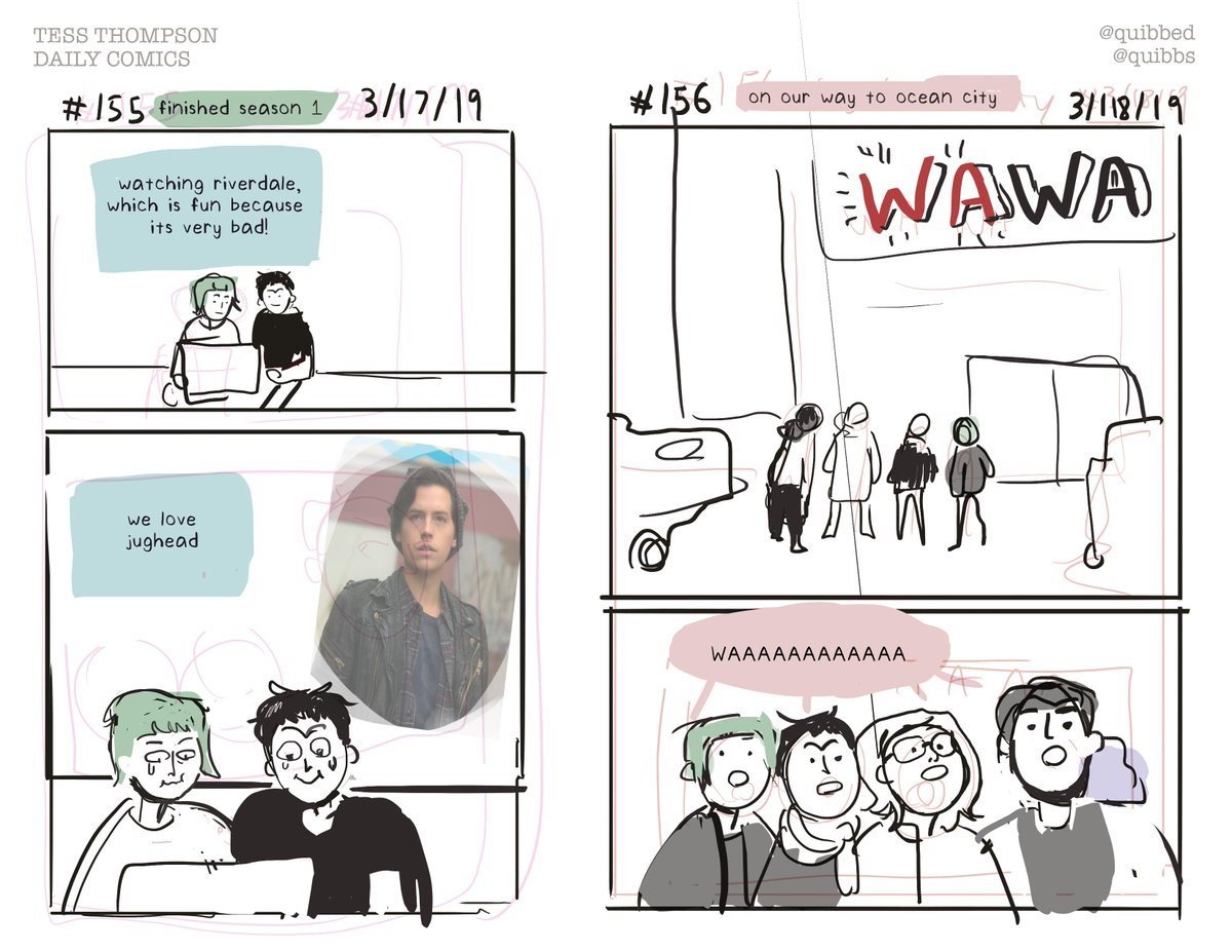 「running a little behind on these but heres some dailies! 」tess (quibbs ...