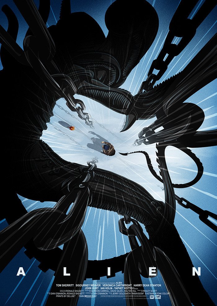 Alien (1979) | Alien concept art, Art, Alternative movie posters