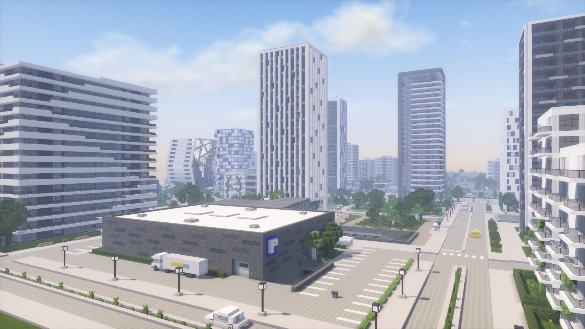 Minecraft Modern Tower