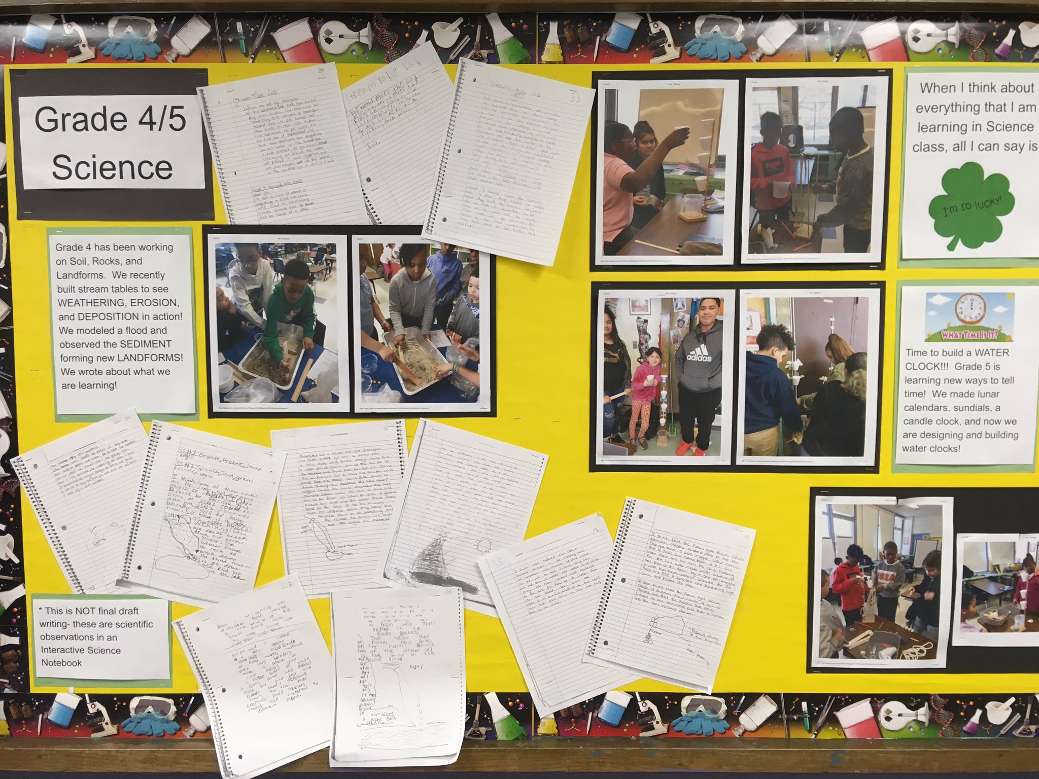 4th Grade Rocks Bulletin Board