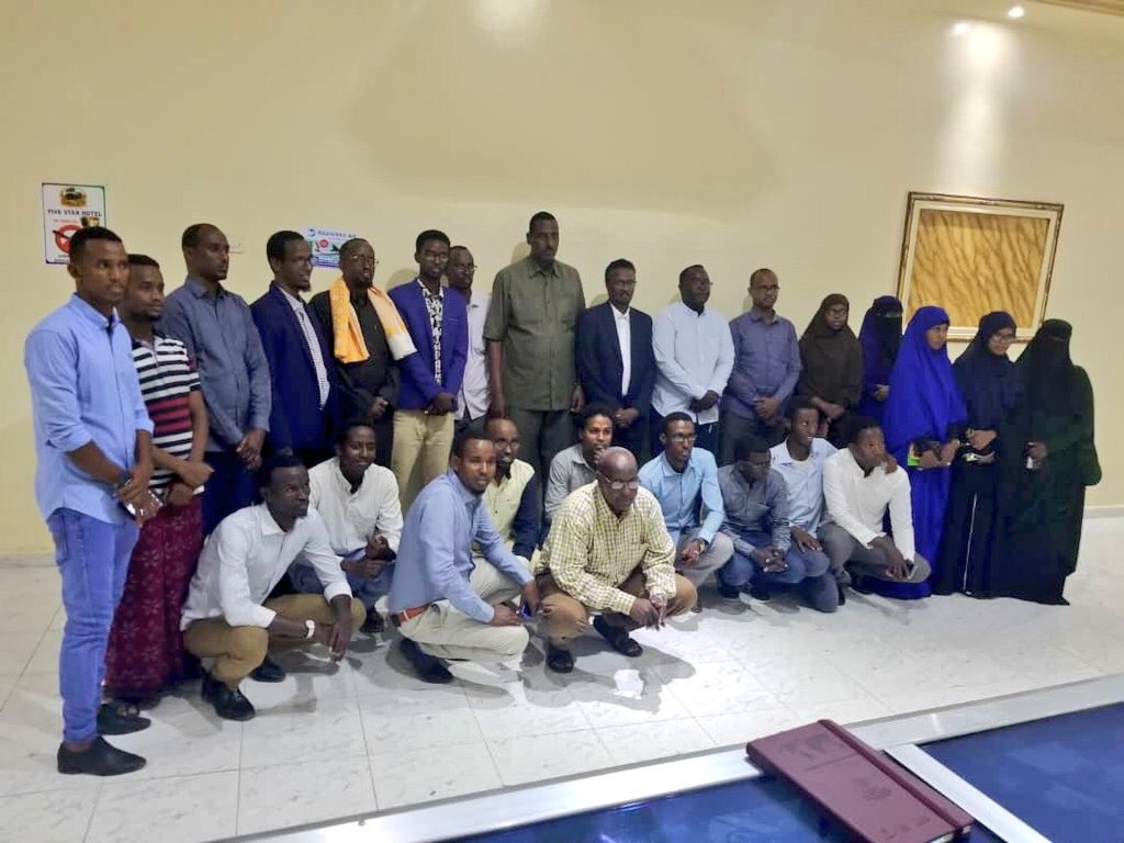 Xoosh Docol 🇸🇴 on Twitter: "Pleasure to have meeting with my big bosses of Mogadishu University ...