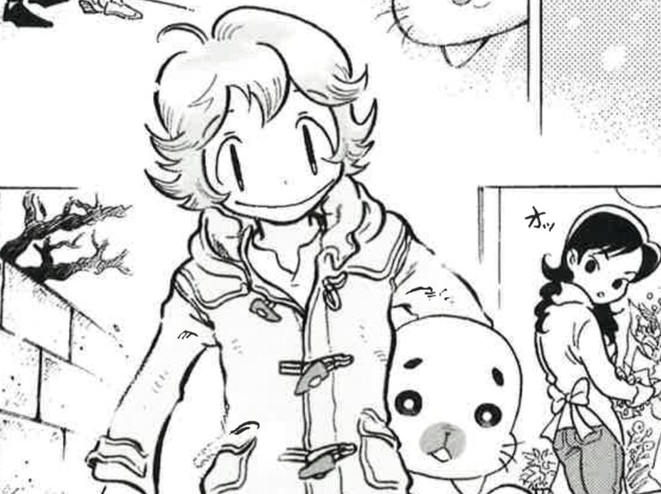 「本日発売の青少年アシベ2巻収録エピソード一挙紹介中! 16話は神回の呼び声も高い「初めての懐かしい家」ゴマちゃんの子供の」森下裕美@QQゴマ ...