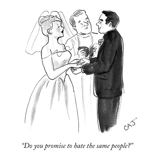 Wedding Vows : r/editorialcartoons