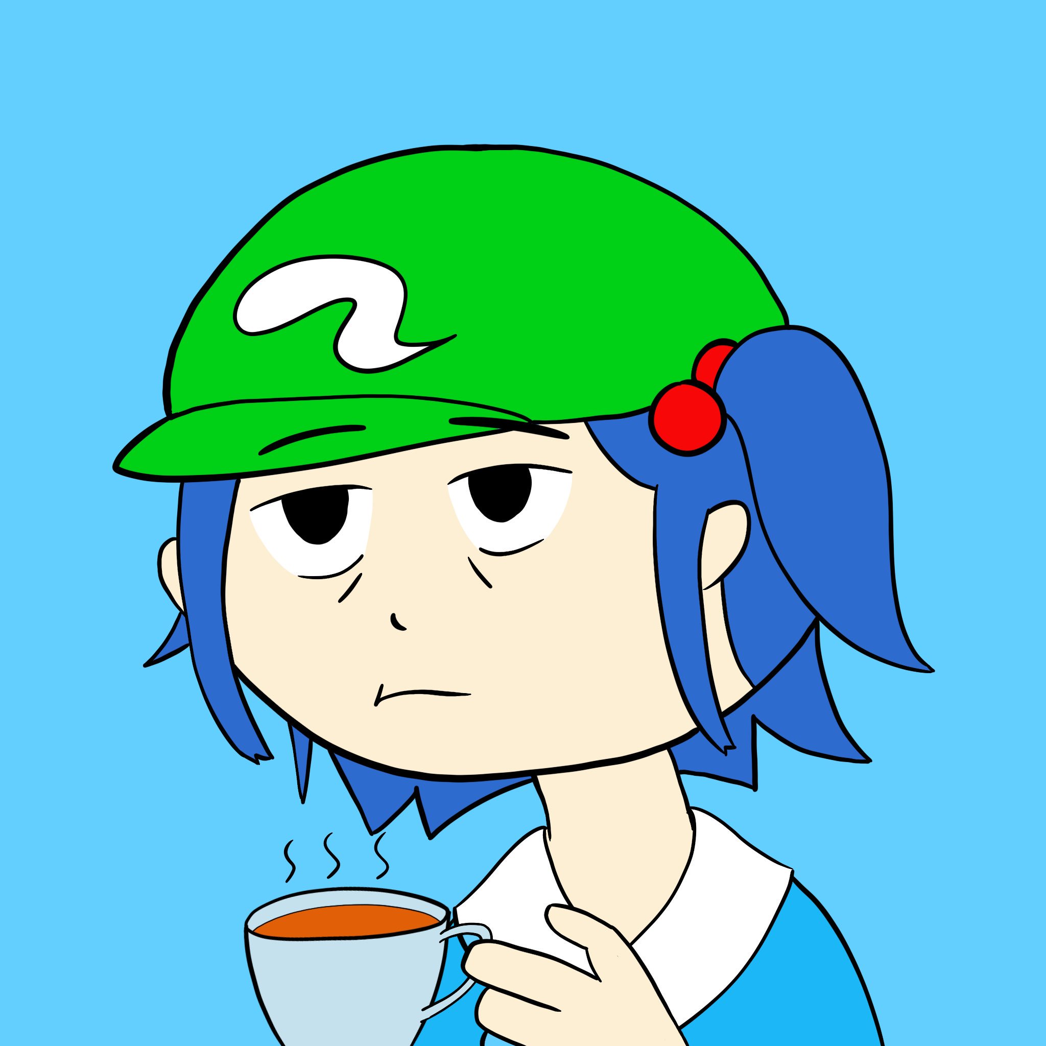 Toon Link Drinking Coffee Drawing Coffee Chit Chat Anime Forums