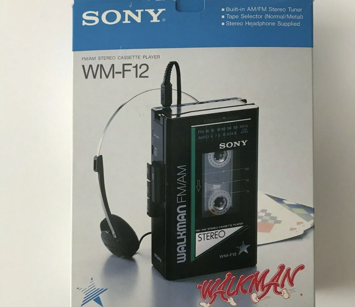Sony Walkman 80s Ad