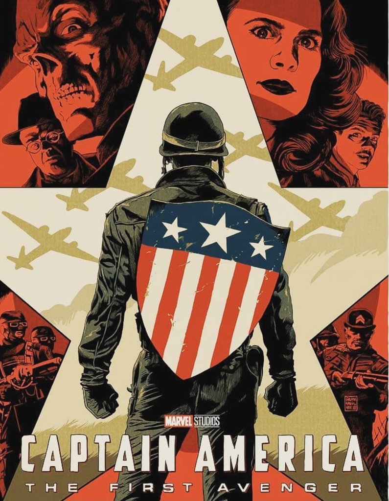 Captain America First Avenger Movie Poster