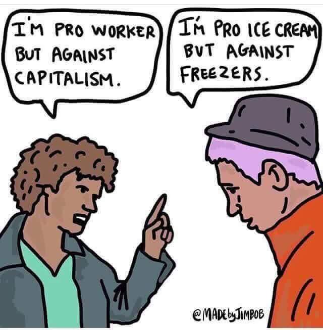 Pro Capitalism Cartoon