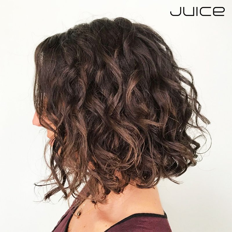 Juice Haircut With Curls