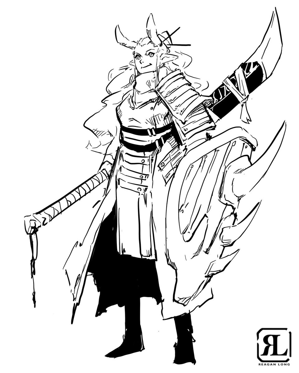 「Warrior 」Reagan Longの漫画