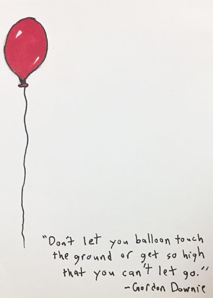 Letting Go Balloons