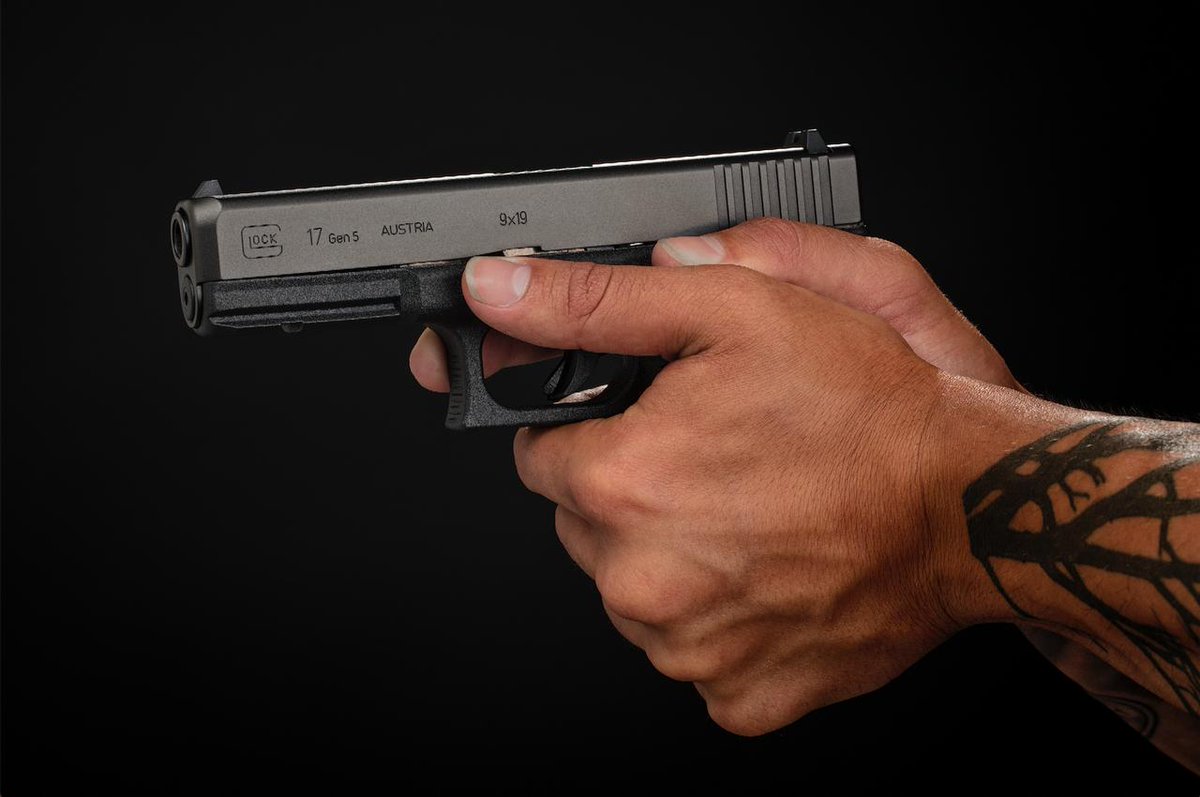 Glock 17 In Hand