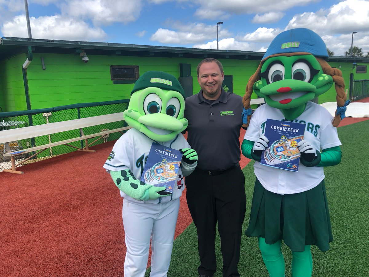 Daytona Tortugas on Twitter: "Shelldon and Shelly just finished planning their honeymoon and ...