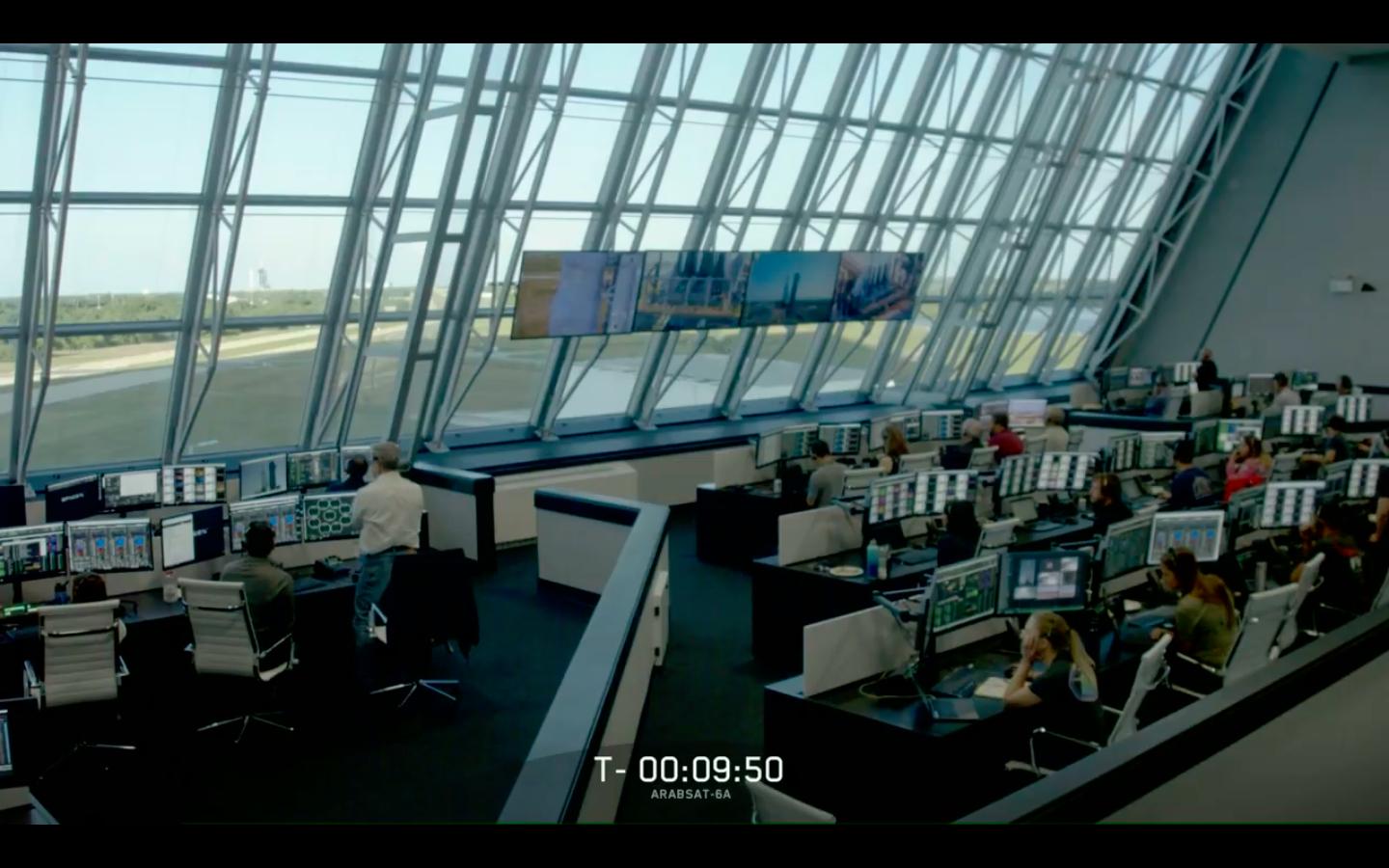 Falcon Launch Spacex Control Room