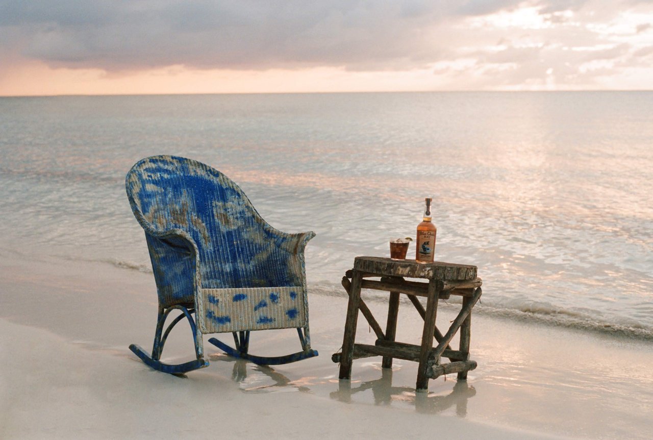 Kenny Chesney Blue Chair