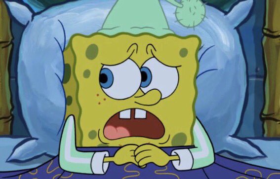 Spongebob Sleeping In Bed