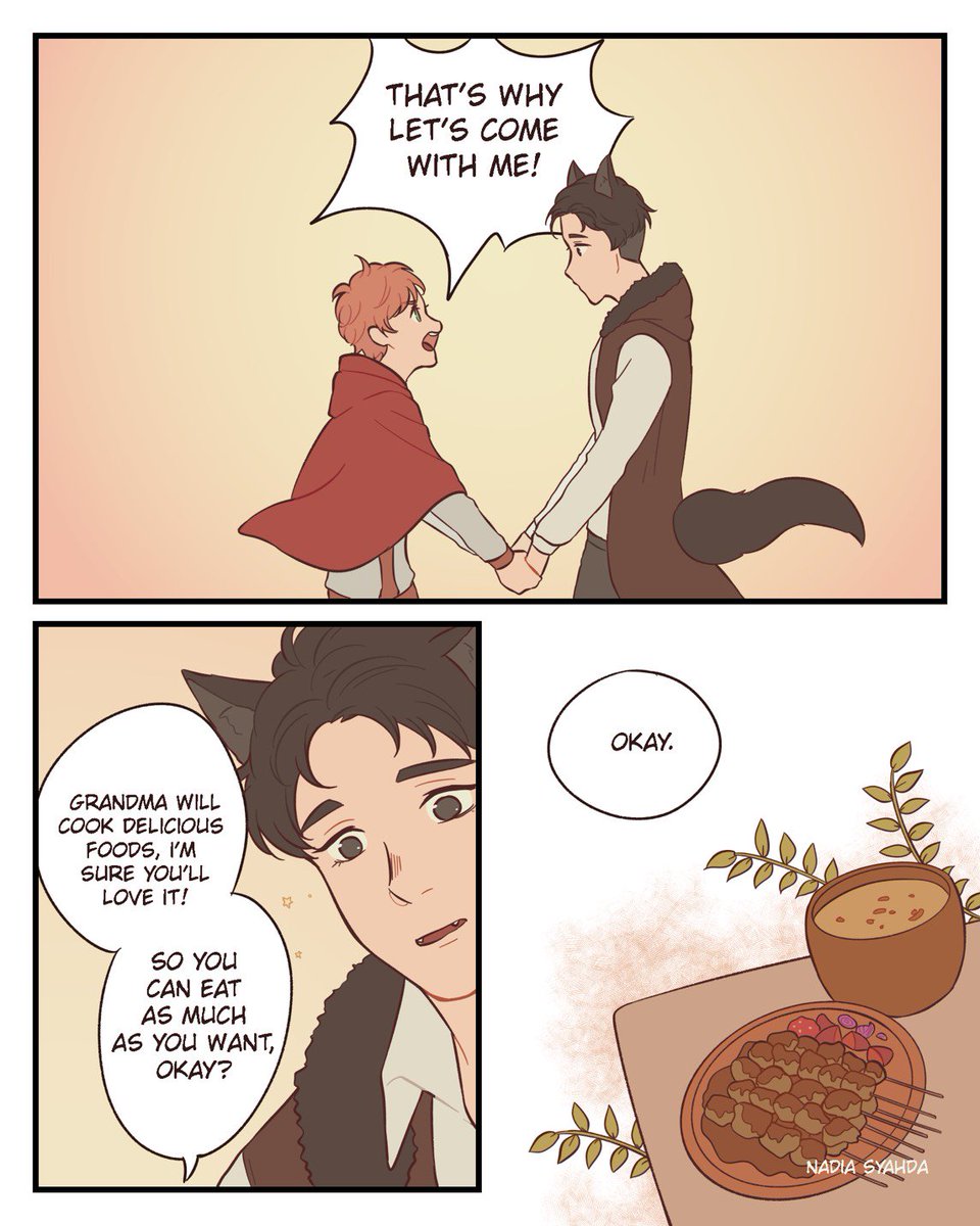 「The Hungry Red Riding Hood? and The Big Bad Wolf? . AU for R」Nad /ᐠ ...
